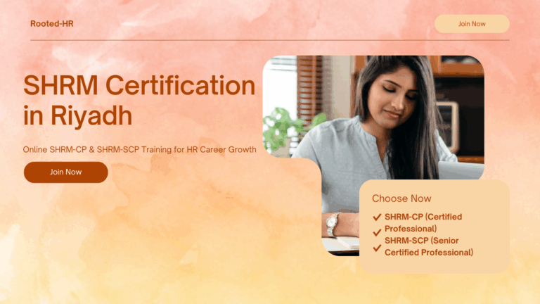 SHRM Certification in Riyadh Online SHRM-CP & SHRM-SCP