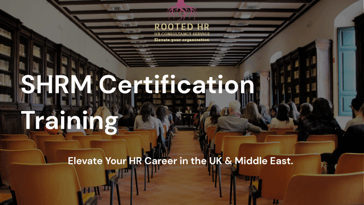 SHRM Certification Training | Expert Certification In KSA & UK